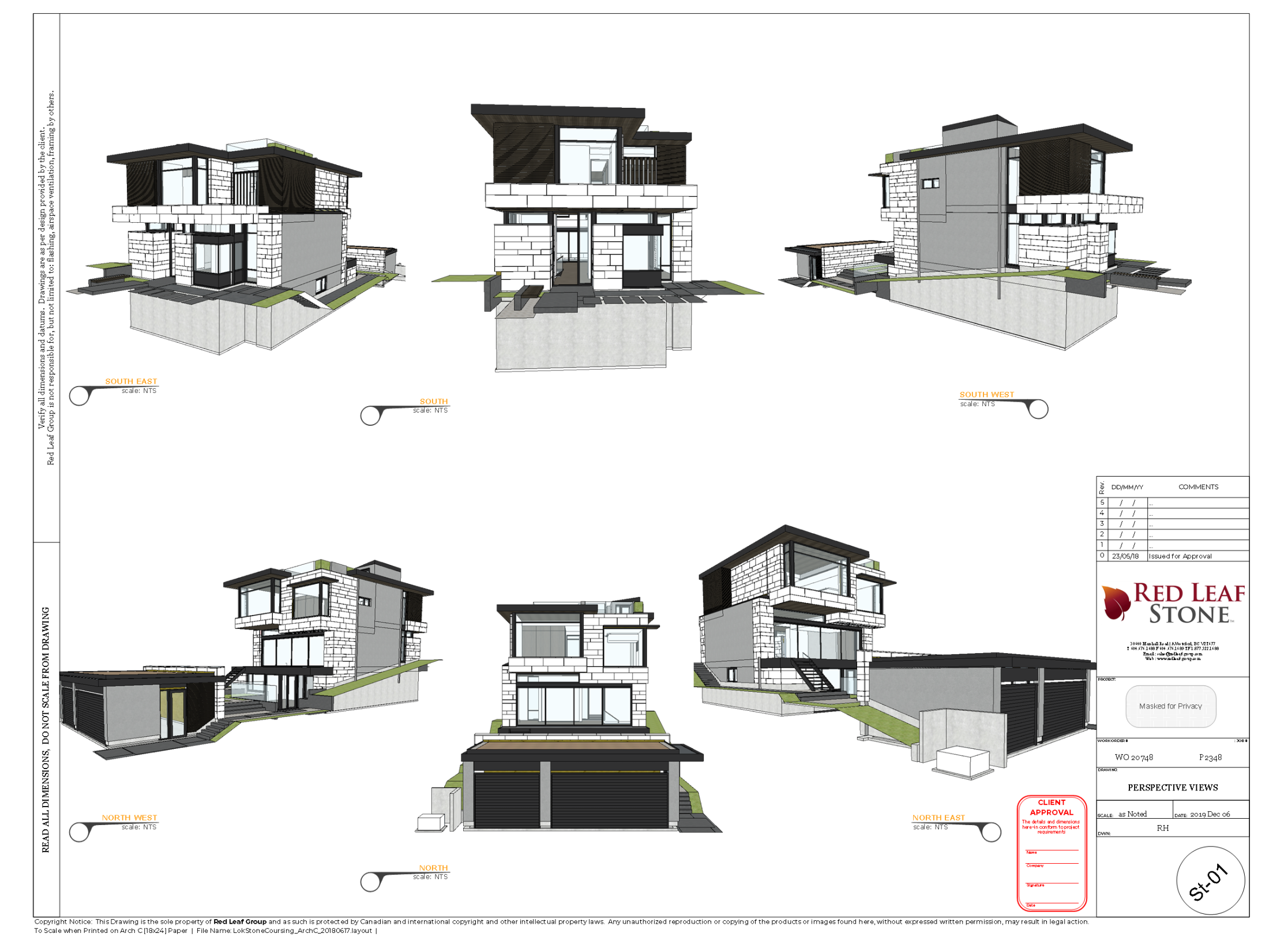 Stone Coursing Layout - LearnSketchUp.ca