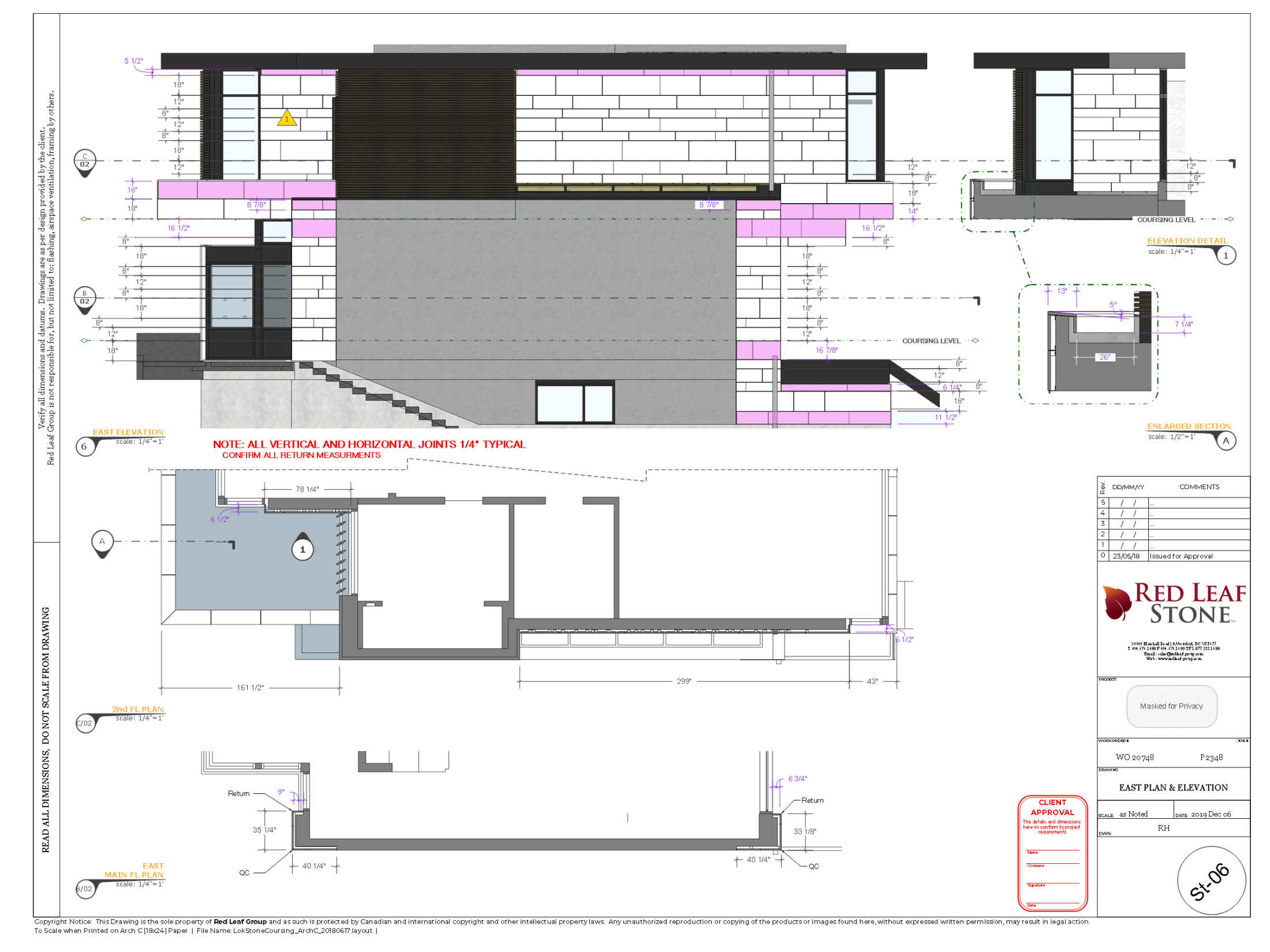 Stone Coursing Layout - LearnSketchUp.ca